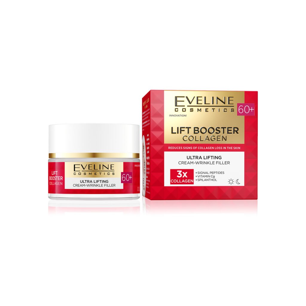 Eveline Lift Booster Collagen Strongly Firming Cream Wrinkle Filler 60 ...