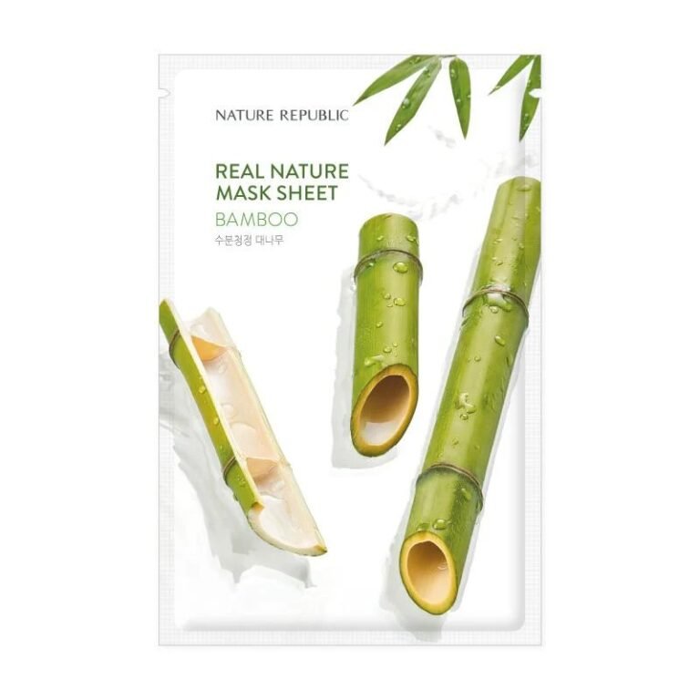 Nature Republic Real Nature Mask Sheet Bamboo | Nature Republic Face ...