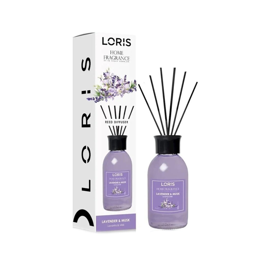 Loris Lavender Musk Reed Diffuser | Loris Home Fragrances