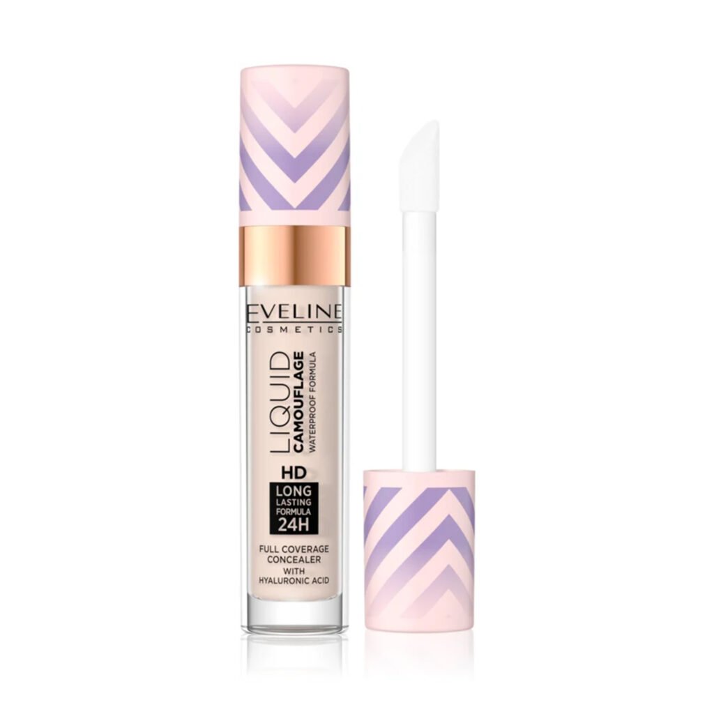 Eveline Cosmetics Liquid Concealer Camouflage Waterproof Formula ...