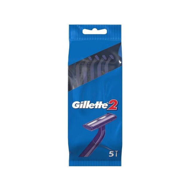 Gillette 2 Razors 5pcs | Gillette Shaving
