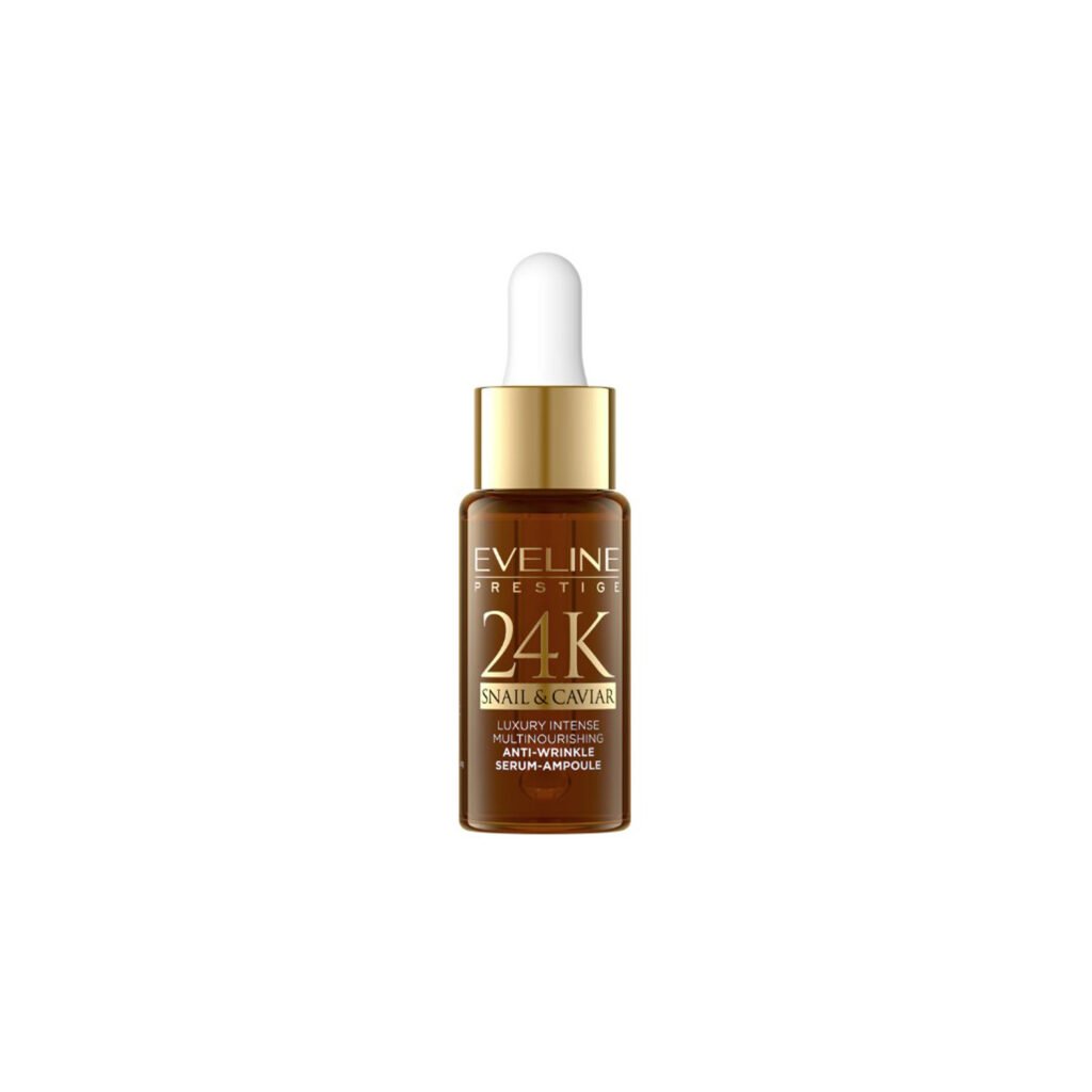 Eveline 24K Snail & Caviar Anti-Wrinkle Serum-Ampoule | Eveline Face Serums