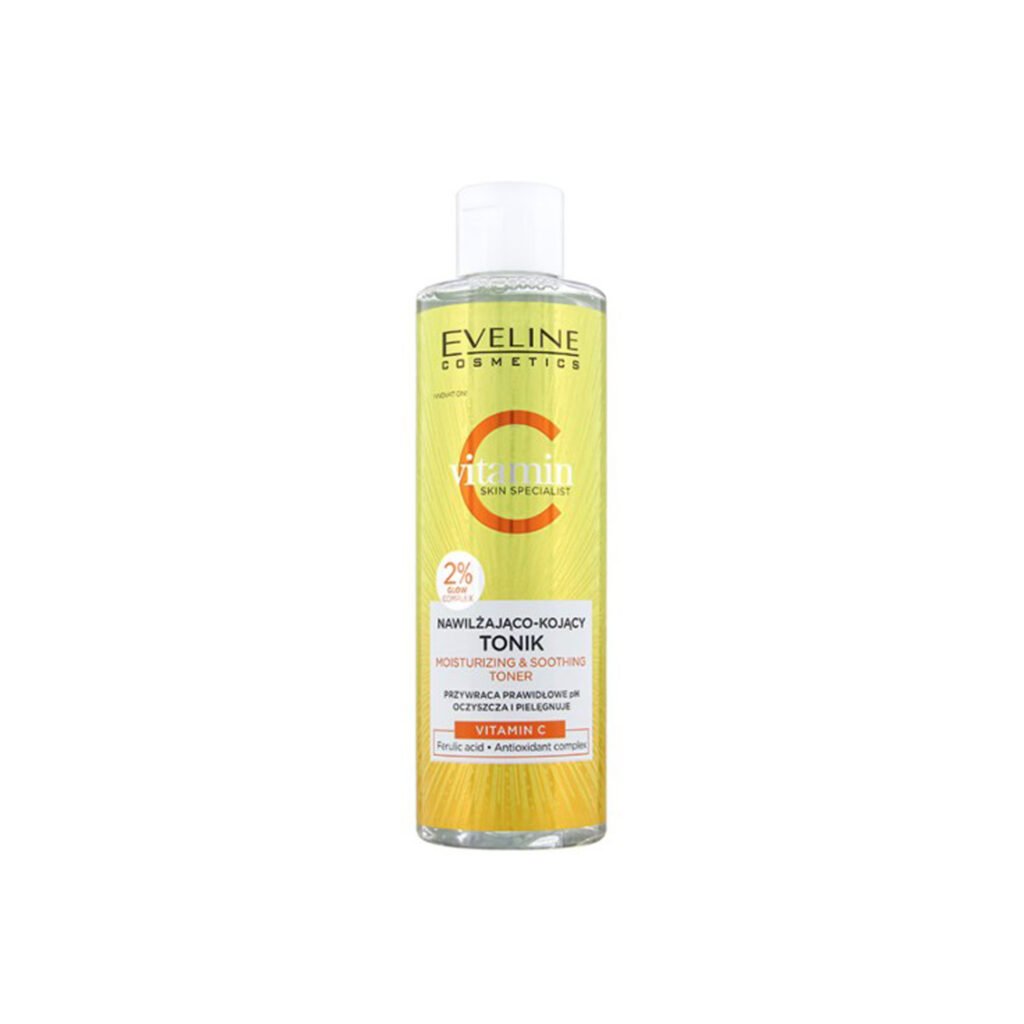 Eveline C Vitamin Moisturizing & Soothing Toner 200ml | Eveline Toning ...