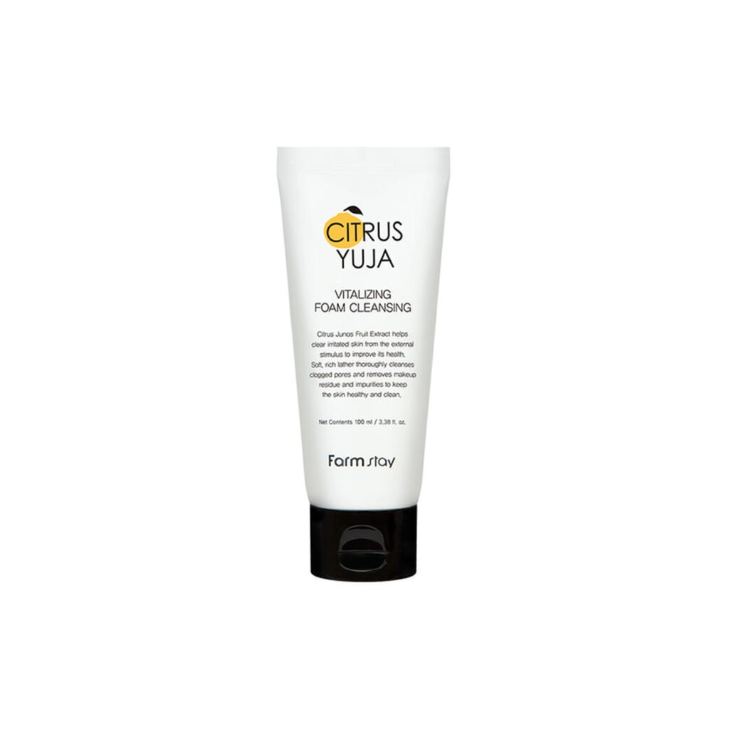 Farmstay Citrus Yuja Vitalizing Foam Cleansing | Farmstay Cleansers ...