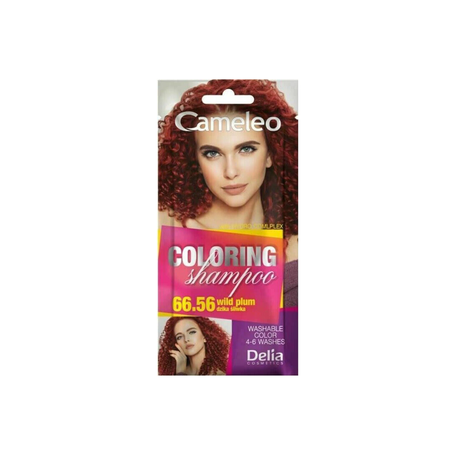 Delia Cameleo Coloring Shampoo 66.56 Wild Plum | Delia Hair Dye