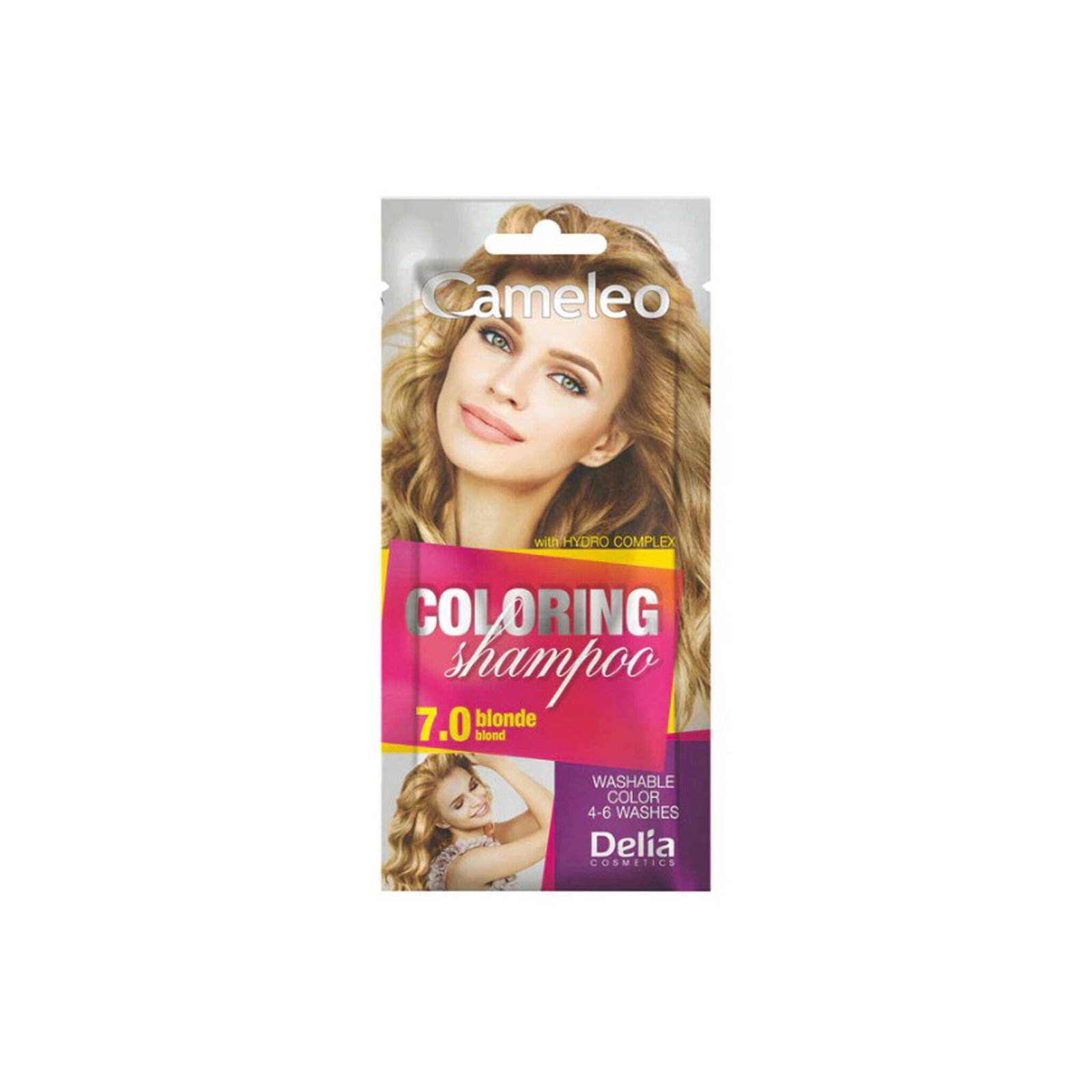 Delia Cameleo Coloring Shampoo 7.0 Blond | Delia Hair Dye